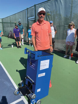 New Pickleball Machine, Simon X for SaddleBrooke Ranch Pickleball ...