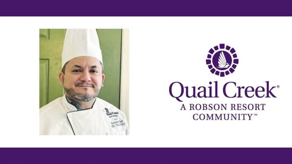 Quail Creek Chef Inducted into the American Academy of Chefs - Robson ...